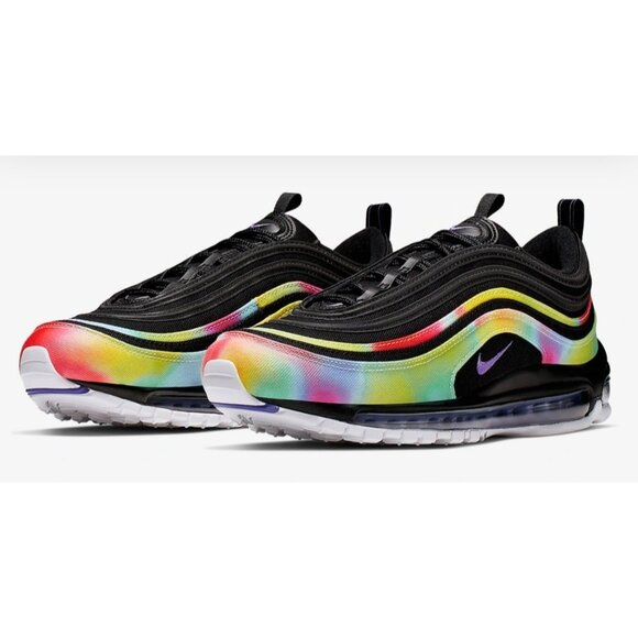 Nike | Shoes | Nike Men Air Max 97 Rainbow Sneakers Size 5 | Poshmark